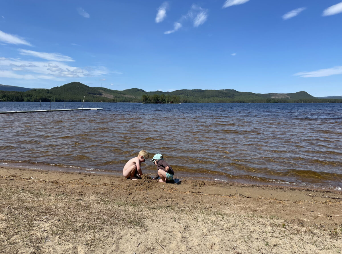 Badplats - Linsell-Ransjö